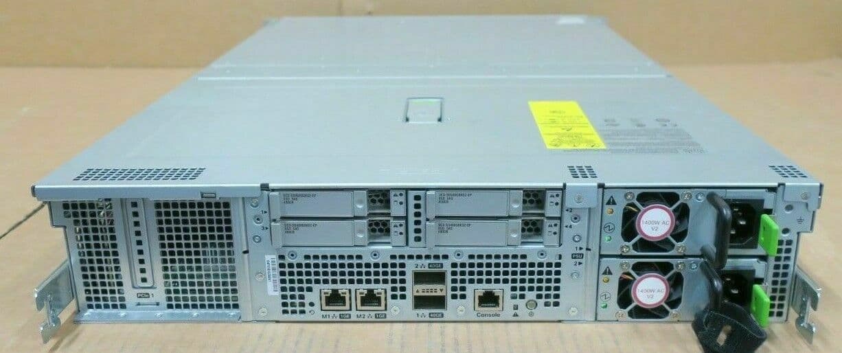 Cisco UCS M4308 Chassis 8x UCS M142 Compute Cartridge 8x E3-1240Lv3 ...