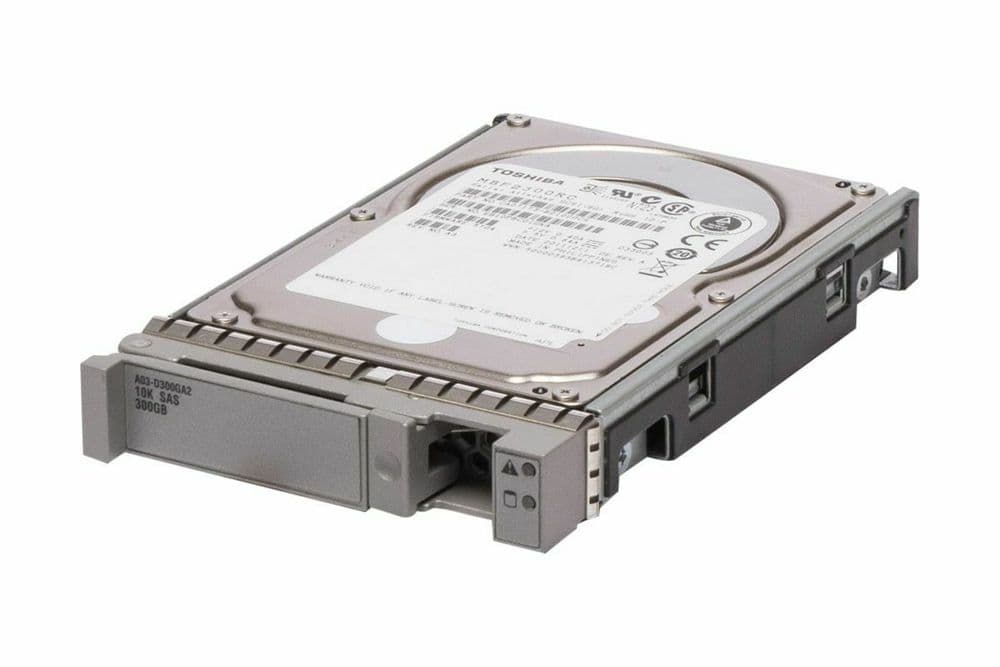 Cisco UCS Original 300GB 6Gb/s 2 5" 10k SAS SFF Hard Drive HDD A03-D300GA2
