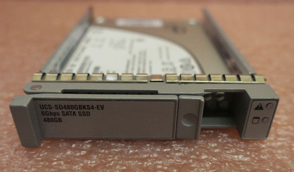 Cisco UCS-SD480GBKS4-EV 480Gb 2 5" SATA 6GB/s SSD Solid State Drive