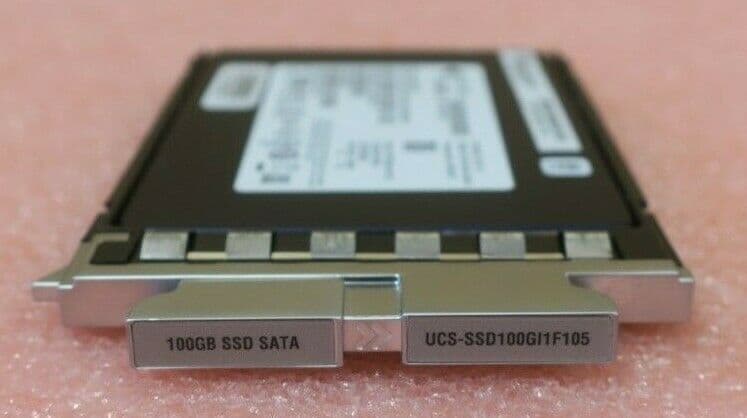 Cisco UCS-SSD100GI1F105 100GB Low-Height SATA 6Gb/s 2 5" SSD Solid ...