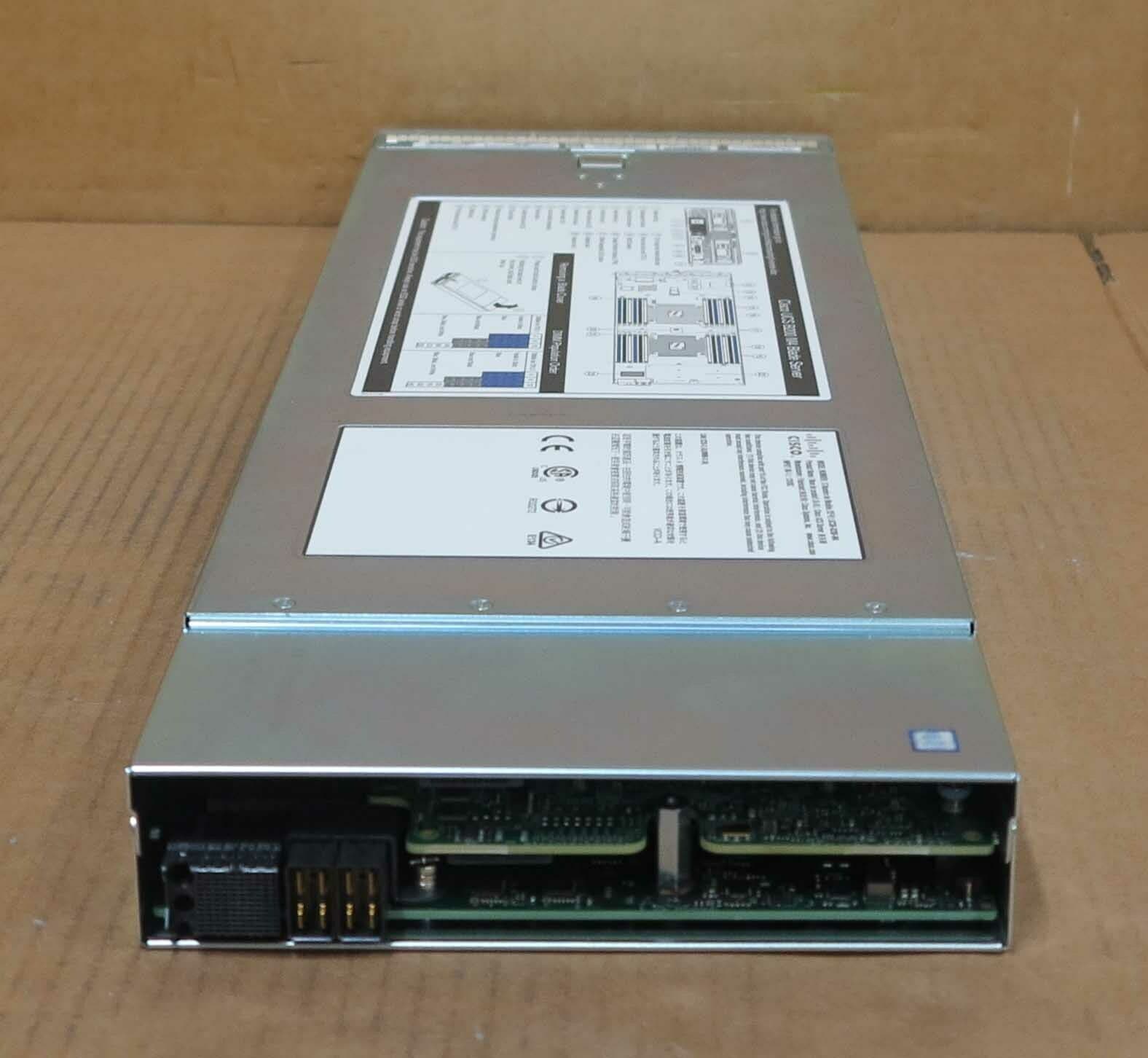 Cisco UCSB-B200-M4 UCS Blade Server 2x 10C E5-2630v4 128GB DDR4 Ram VIC1340