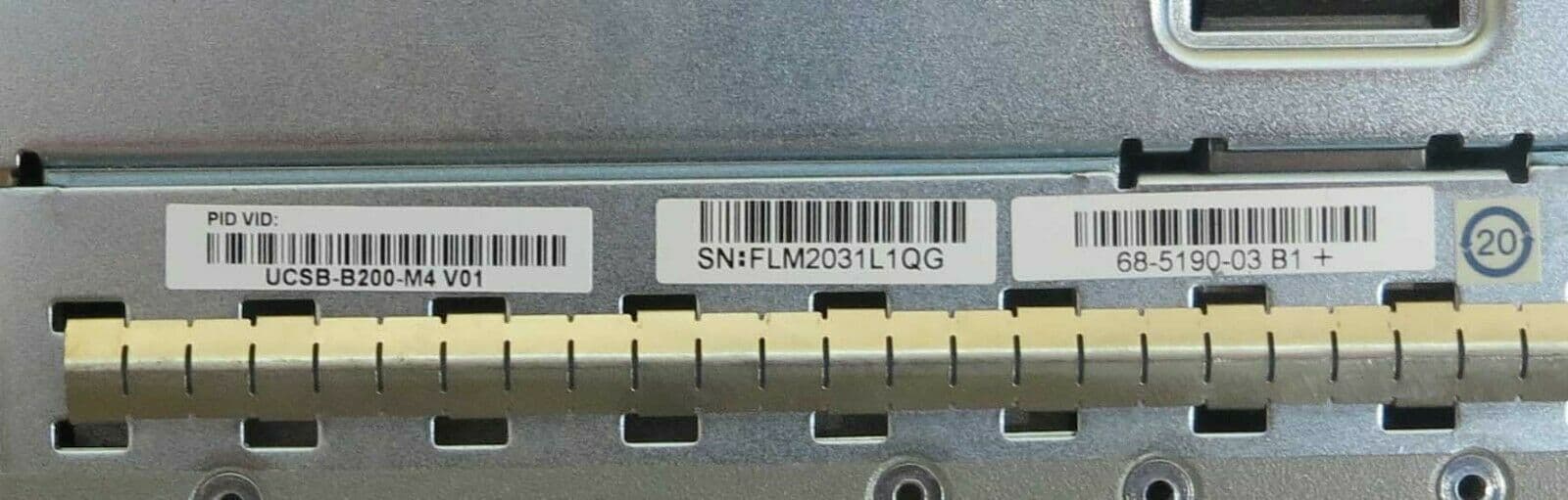 Cisco UCSB-B200-M4 UCS Blade Server 2x 10C E5-2630v4 128GB DDR4 Ram VIC1340