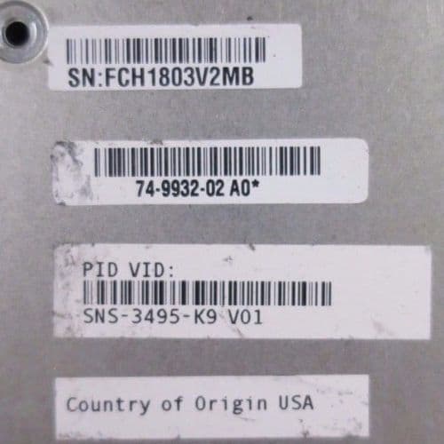 Cisco UCSC-C220-M3 SNS-3495-K9 2x E5-2609 Quad Core 2 40GHz 32GB 1U ...