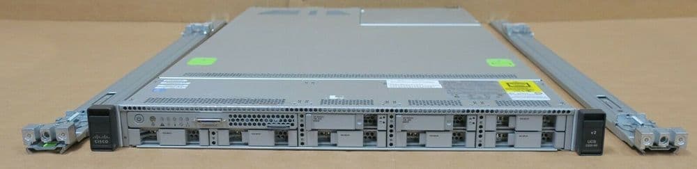 Cisco UCSC-C220-M3S 2x 8-Core E5-2650V2 2 6GHz 64GB 2x 600GB 10K HDD 1U ...