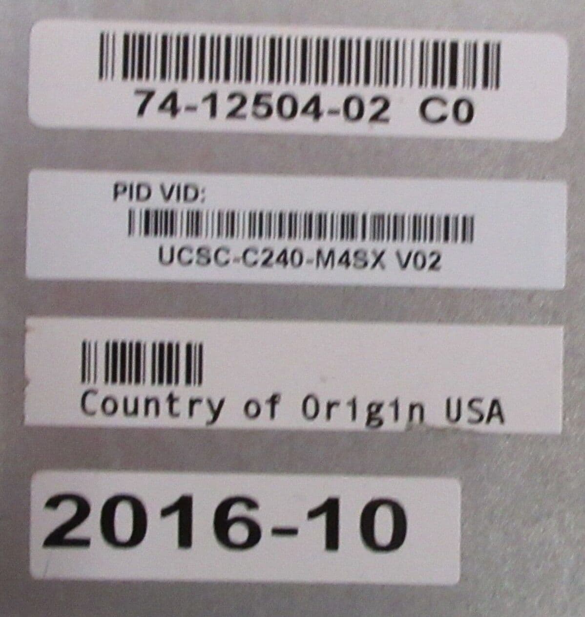 Cisco UCSC-C240-M4SX 24x 2 5" SFF SAS BAYS 16-Core E5-2698v3 128GB 2U ...