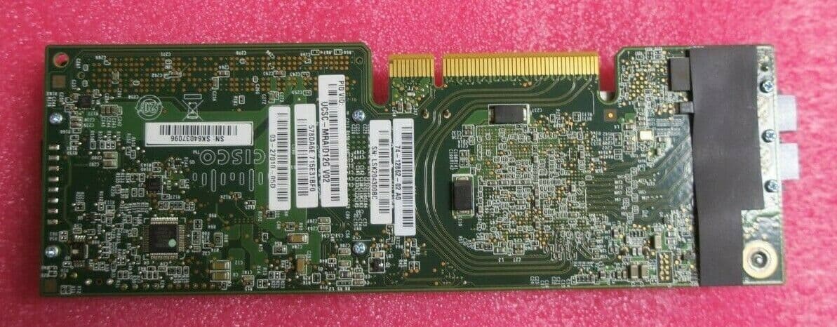 Cisco UCSC-MRAID12G SAS 12Gb/s RAID Controller Card With 2GB Cache 74-12862