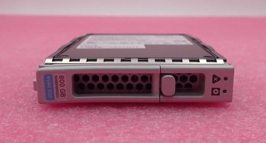 Cisco UCSC-NVMEHW-H800 800GB 2 5" NVMe PCIe U 2 Solid State Drive SSD ...