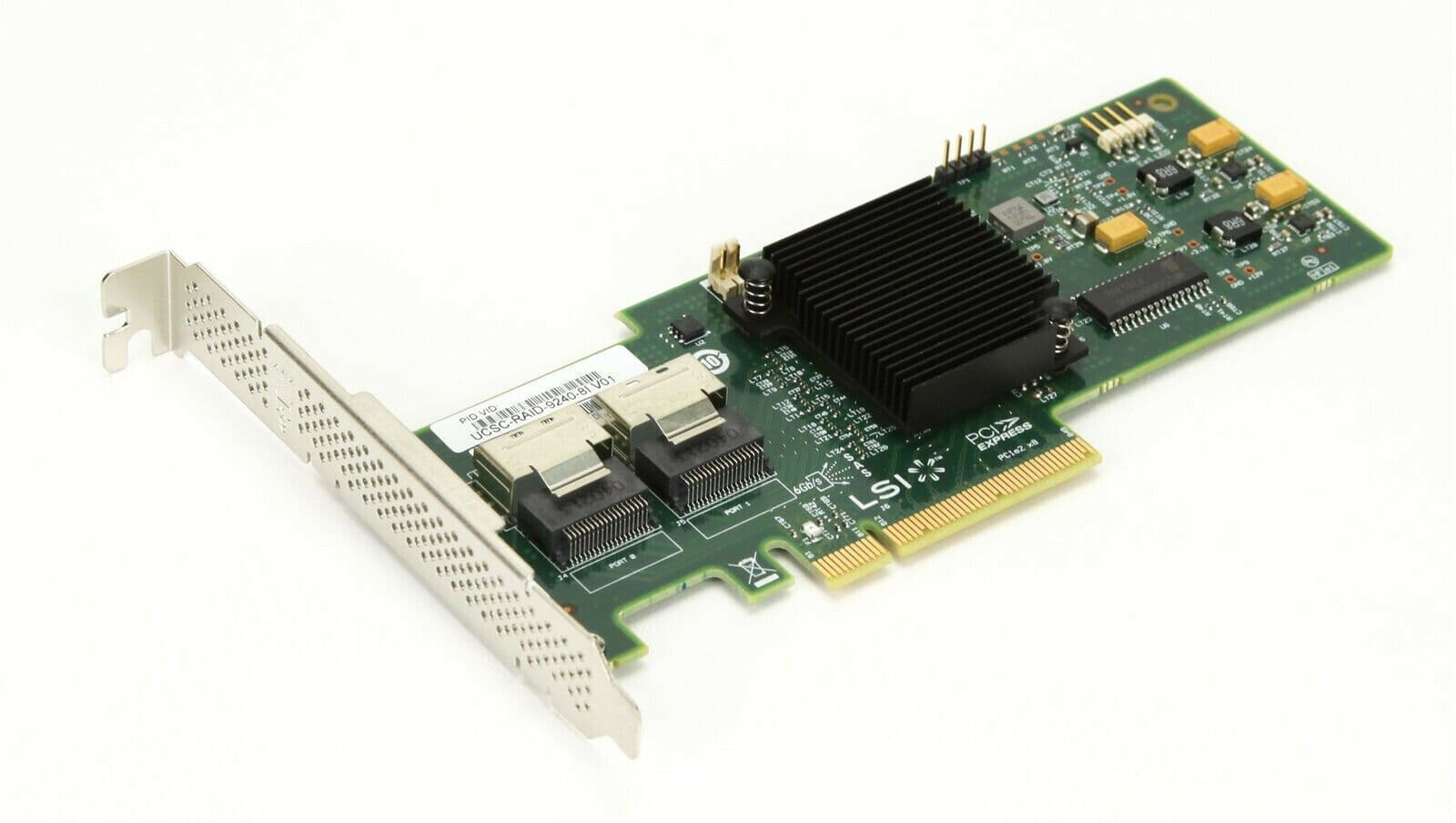 Cisco UCSC-RAID-9240-8i MegaRAID 9240-8i SAS SATA 6Gbs PCIE 2 0 x8 Controller