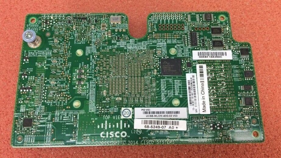 Cisco VIC 1340 73-16181-05 68-5249-05 2-Port 40Gb Modular LOM Interface ...