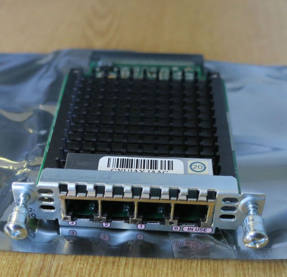 Cisco VIC2-4FXO - 4 Quad Port Voice / Fax Interface Card Module