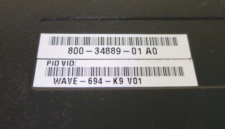 Cisco WAVE-694-KP Wide Area Visualization Engine 964 Without Rackmount ears