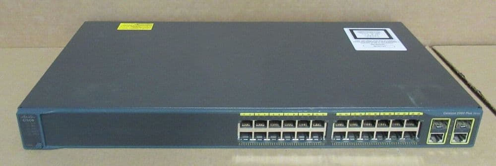 Cisco WS-C2960 24TC-L Catalyst 2960 Series SI 24 Port Ethernet Network Switch