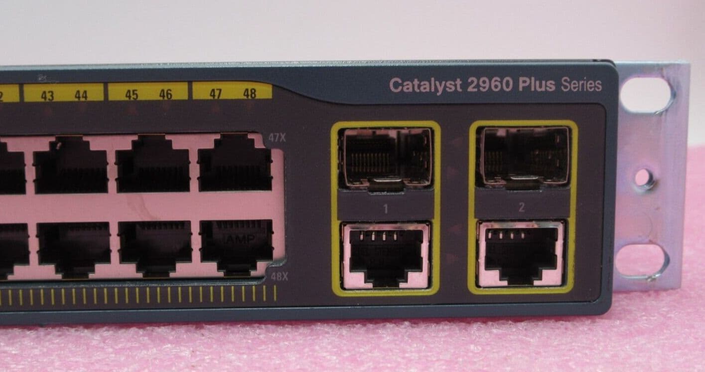 Cisco WS-C2960 48TC-L Catalyst 2960 Series SI 48 Port 1GbE RJ-45 ...