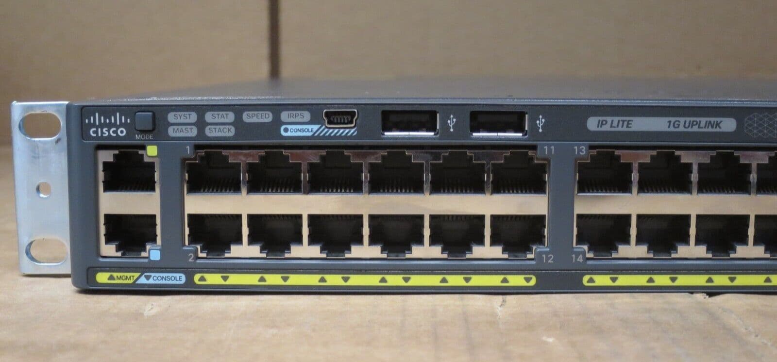 Cisco WS-C2960XR-48TS-I 48xRJ45 10/100/1000 4xSFP Managed Stack ...