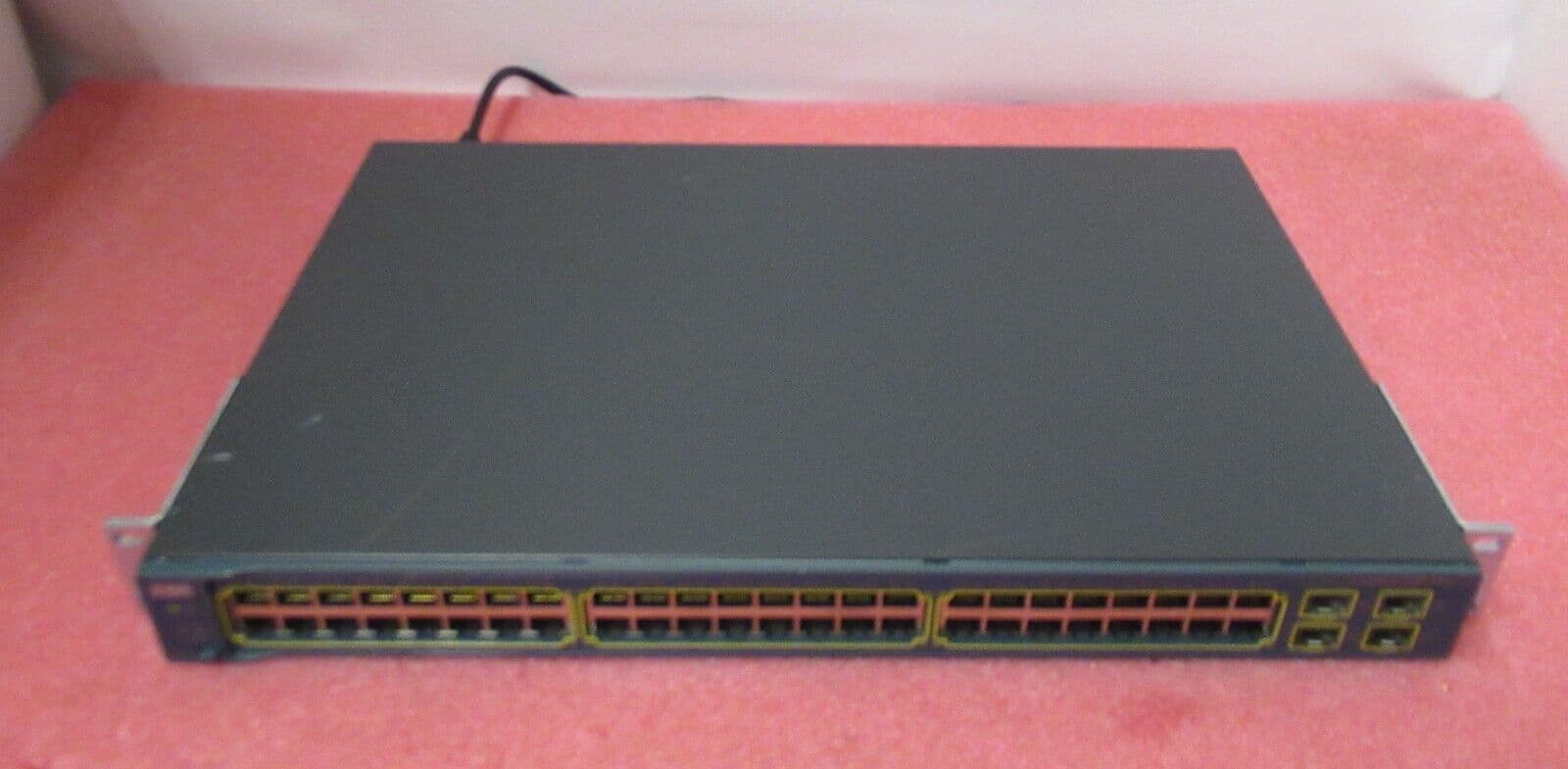 Cisco WS-C3560-48TS-S Catalyst 3560 48-Port Gigabit Ethernet Switch 4 ...