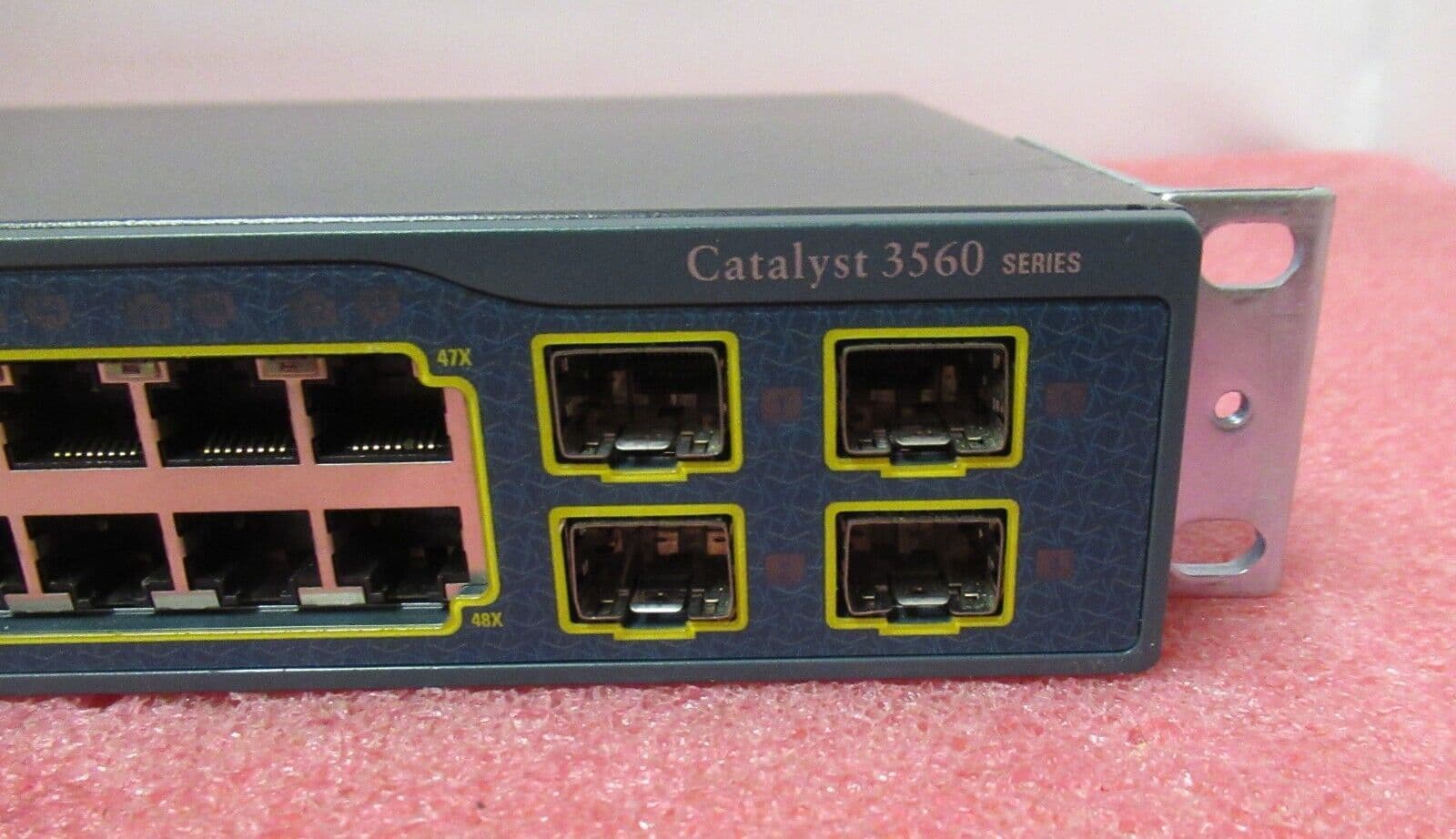 Cisco WS-C3560-48TS-S Catalyst 3560 48-Port Gigabit Ethernet Switch 4 ...
