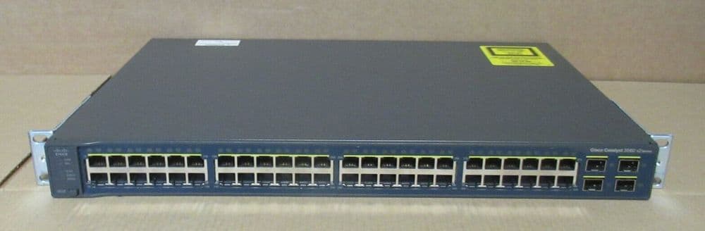 Cisco WS-C3560V2-48TS-S 48 Port L3 Managed 48x 10/100 4x SFP Ethernet ...