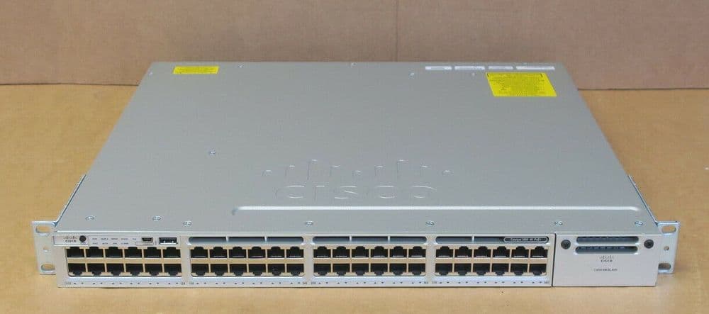 Cisco WS-C3850-48P-L 48 Port PoE Gigabit Ethernet L2 Managed 2 x PSU Switch