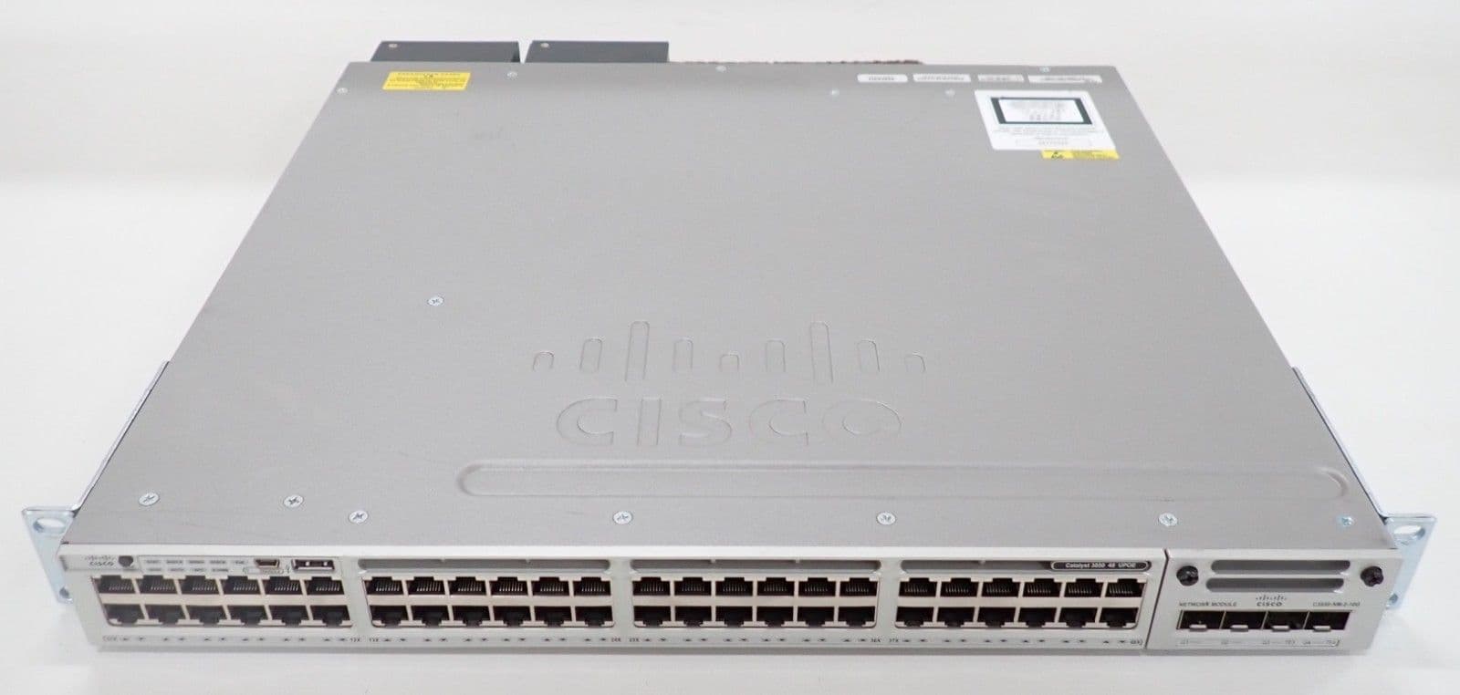 Cisco WS-C3850-48U-S 48x 1GbE RJ45 UPoE Managed Switch C3850-NM-2-10G ...