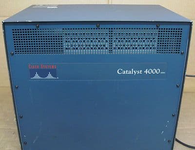 Cisco WS-C4006 Series Catalyst 4006 WS-X4412-2GBT X4148-RJ Switch ...