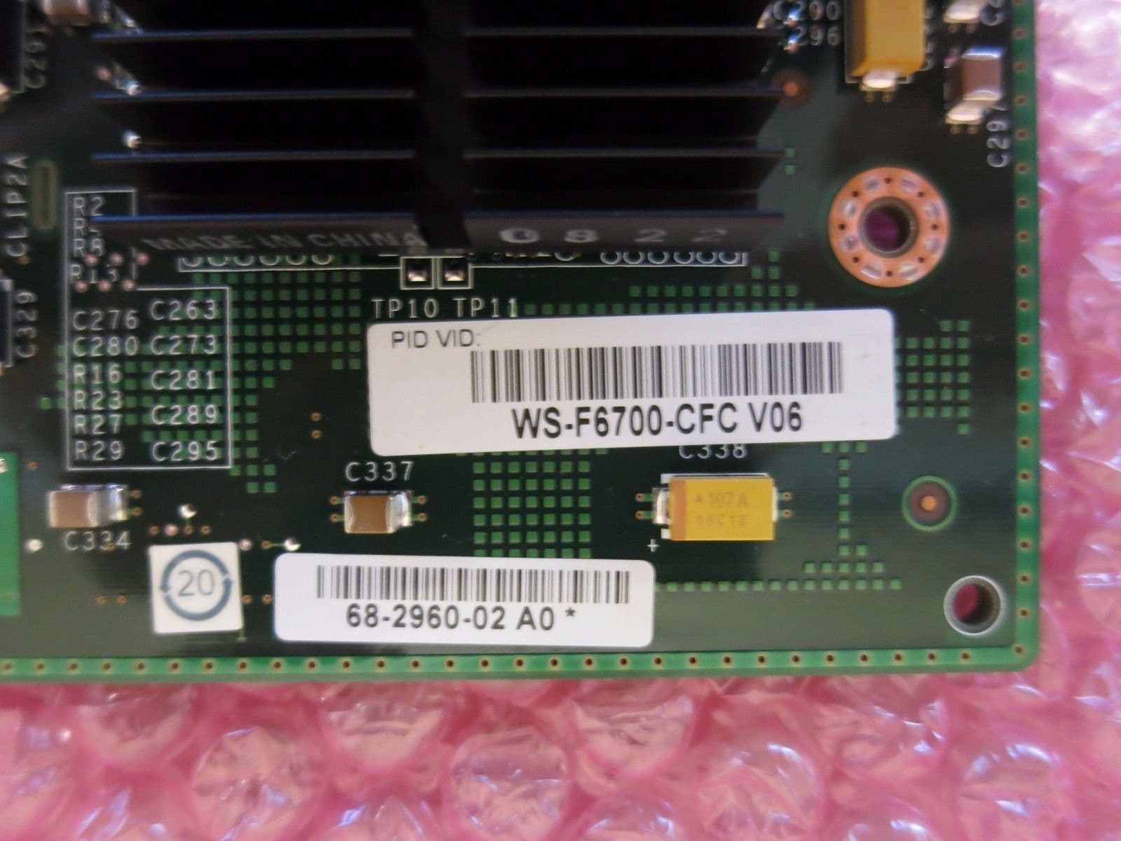 Cisco WS-F6700-CFC Catalyst 6500 Central Forwarding Card