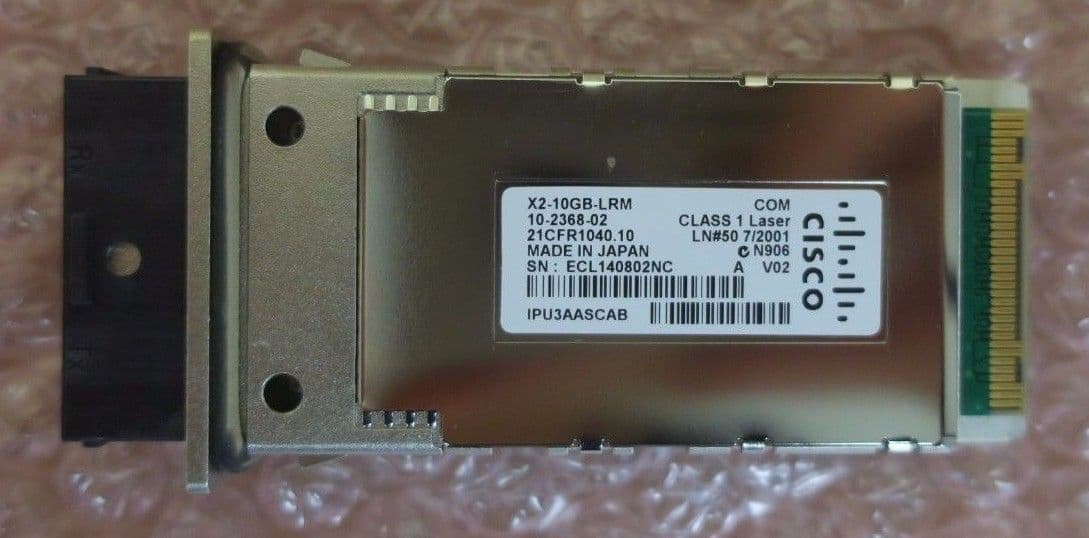 Cisco X2-10GB-LRM 10Gb/s 10GBASE-LRM X2 Transceiver Module 10-2368-02