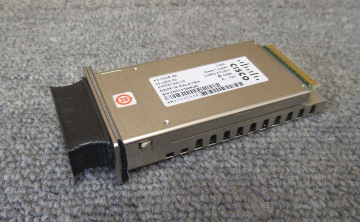 Cisco X2-10GB-SR 10-2205-03 10Gbps 850nm 10GBase-SR MM 300m Transceiver ...