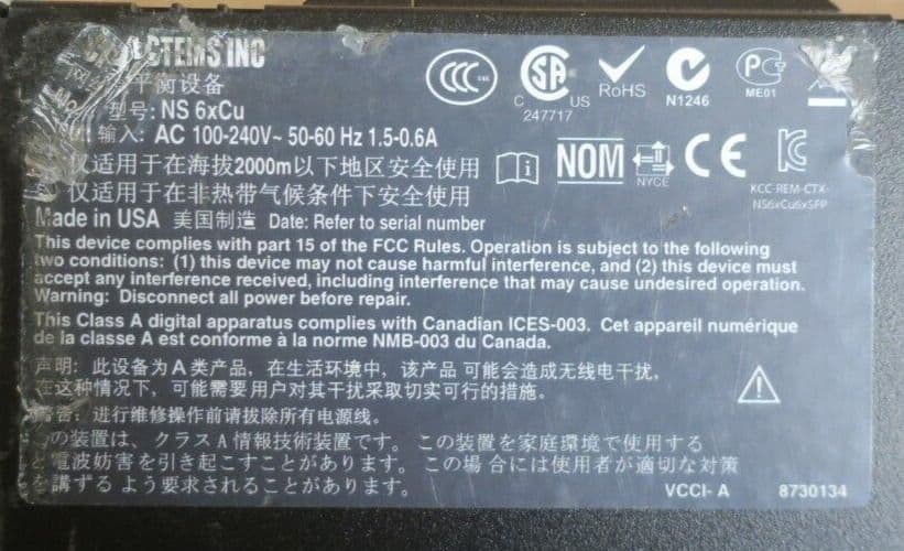 Citrix Netscaler MPX 5650 Application Delivery Controller Standard License