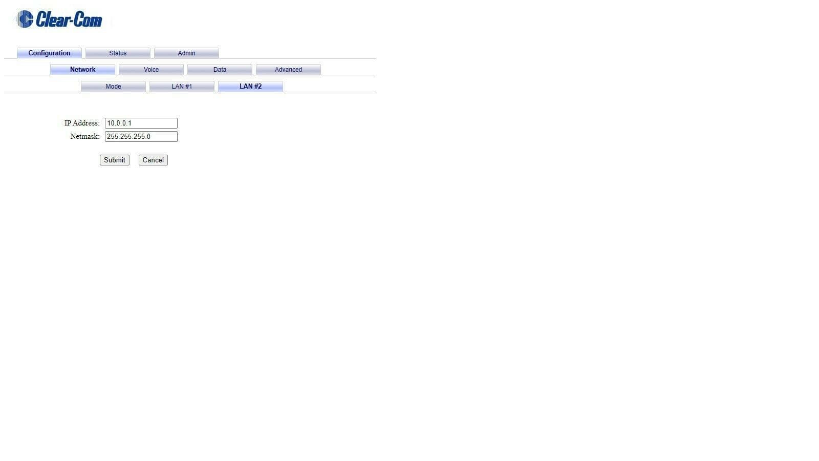 Clearcom Eclipse Voice voICE Radio IP Interface Unit Four Channel 1U ...