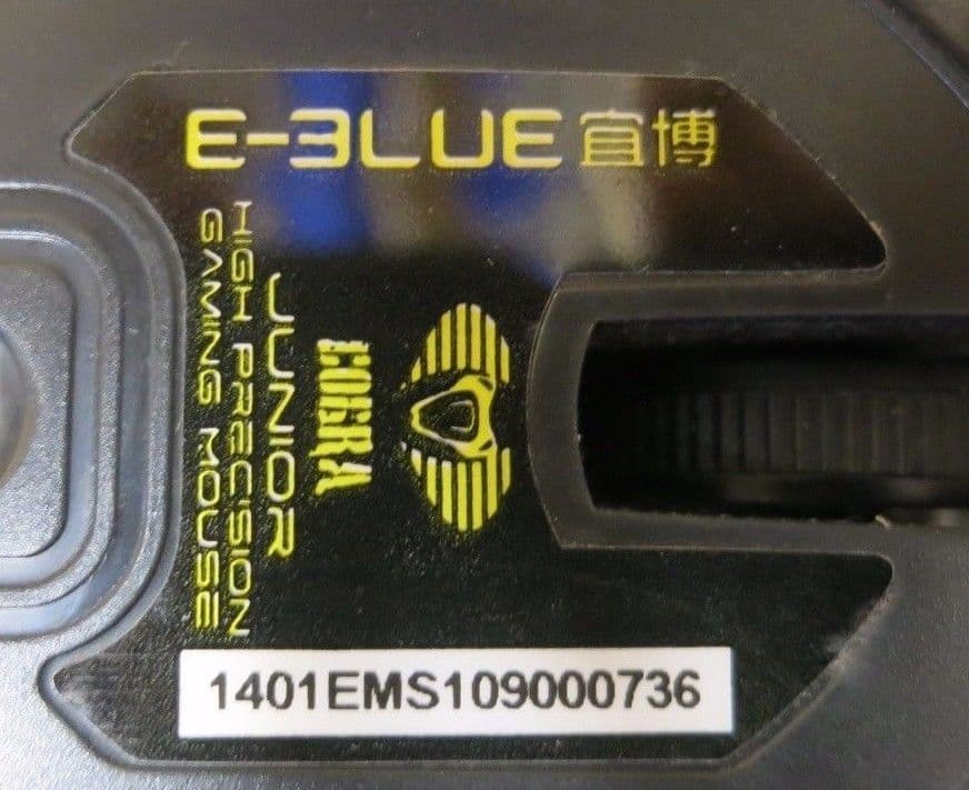 Cobra E-Blue Wired USB Gaming Game Optical Mouse Mice