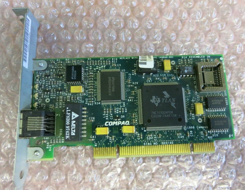 Compaq 169849-001 005139-001 ProLiant PCI Fast Ethernet Network ...