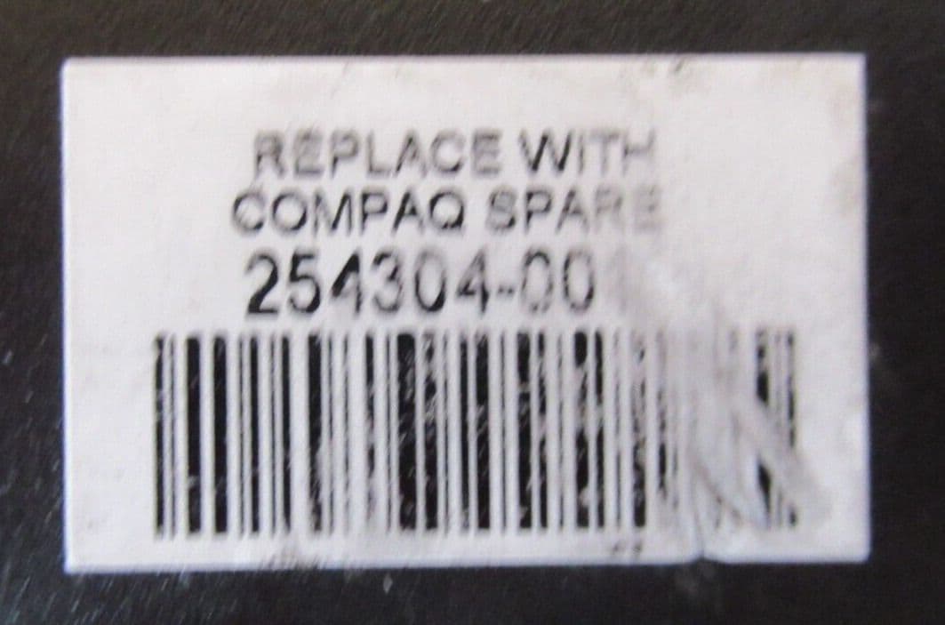 Compaq 19308801-28 254304-001 USB 3 5" External Slim Portable Flopply Drive