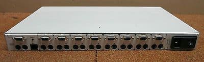 Compaq 8 Port KVM Switch Module Console Model 242697-001 Series 4110