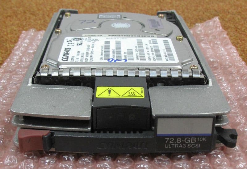 Compaq BD07264546 3 5" 72 8Gb 10K Wide Ultra 320 SCSI Hard Drive 232431-003