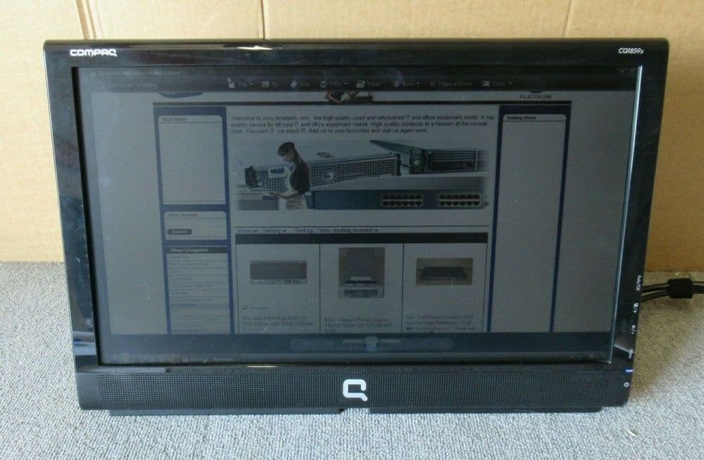 Compaq CQ1859s 570719-001 18 5" LCD TFT Diagonal Widescreen Monitor ...