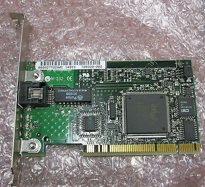 Compaq/Intel Pro-100 NIC 10/100 TX PCI Ethernet Interface Card 704920 ...
