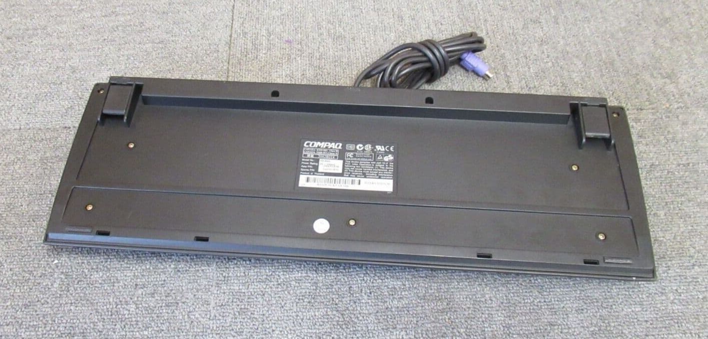 Compaq KB-9965 296433-B38 244000-B31 PS/2 Wired Black UK QWERTY ...