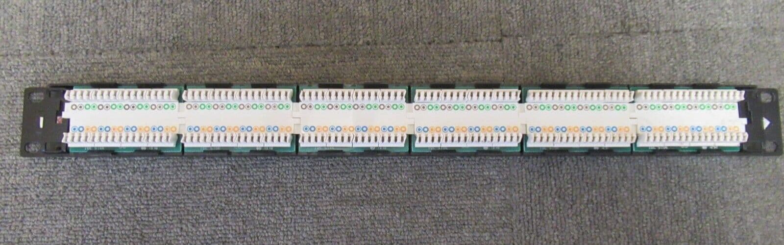 Connectix 009-001-009-07 24 port Cat6 1U 19" Ethernet RJ45 Patch Panel ...