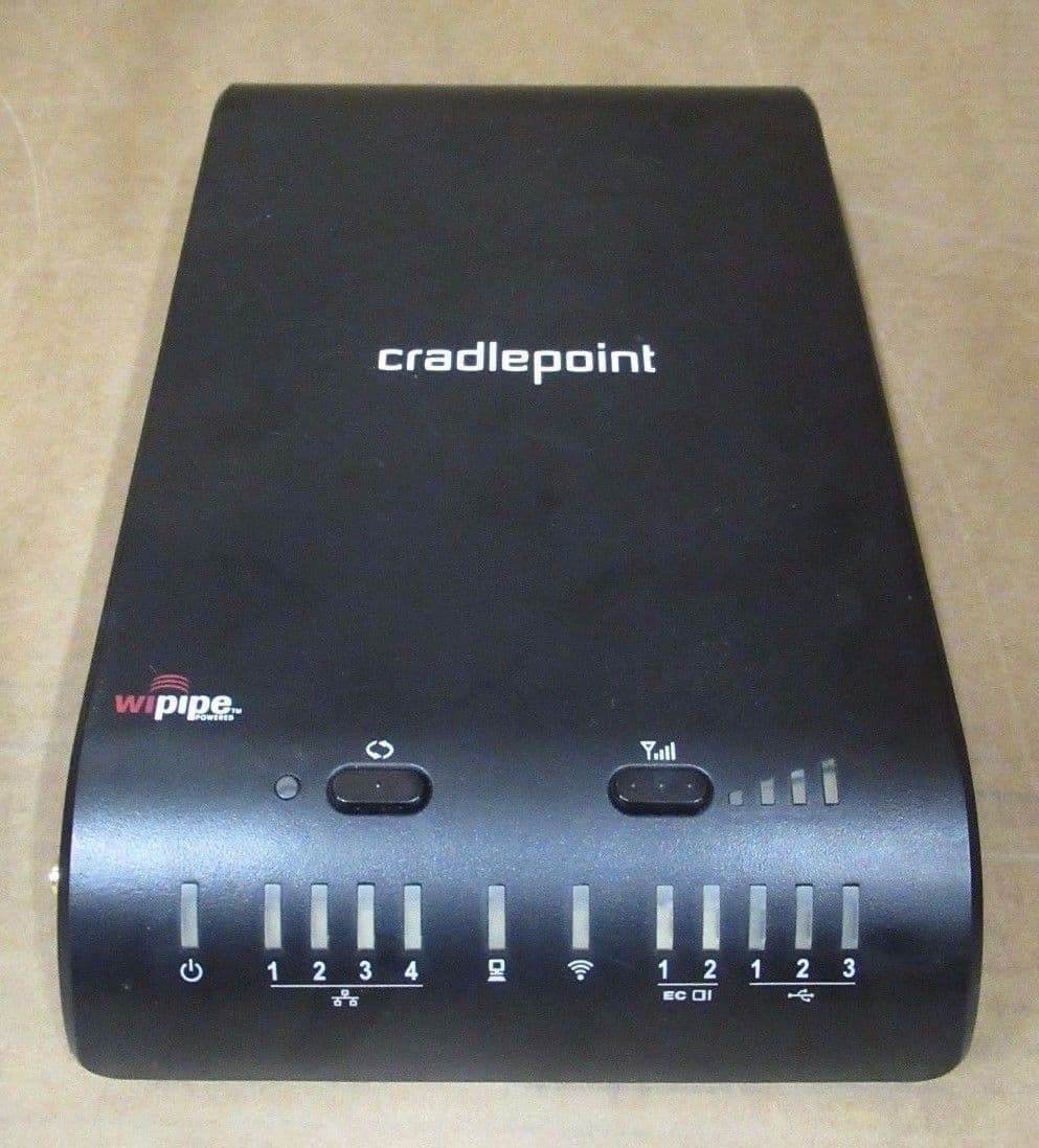 Cradlepoint 1400 Mobile Mission Critical Broadband Router 10/100/1000