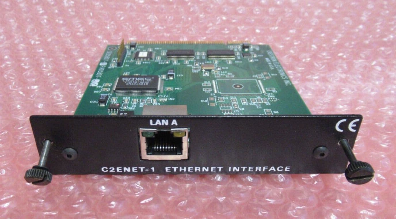 Crestron C2ENET-1 1-Port 2-Series LAN Ethernet Card For Z-Bus Expansion ...