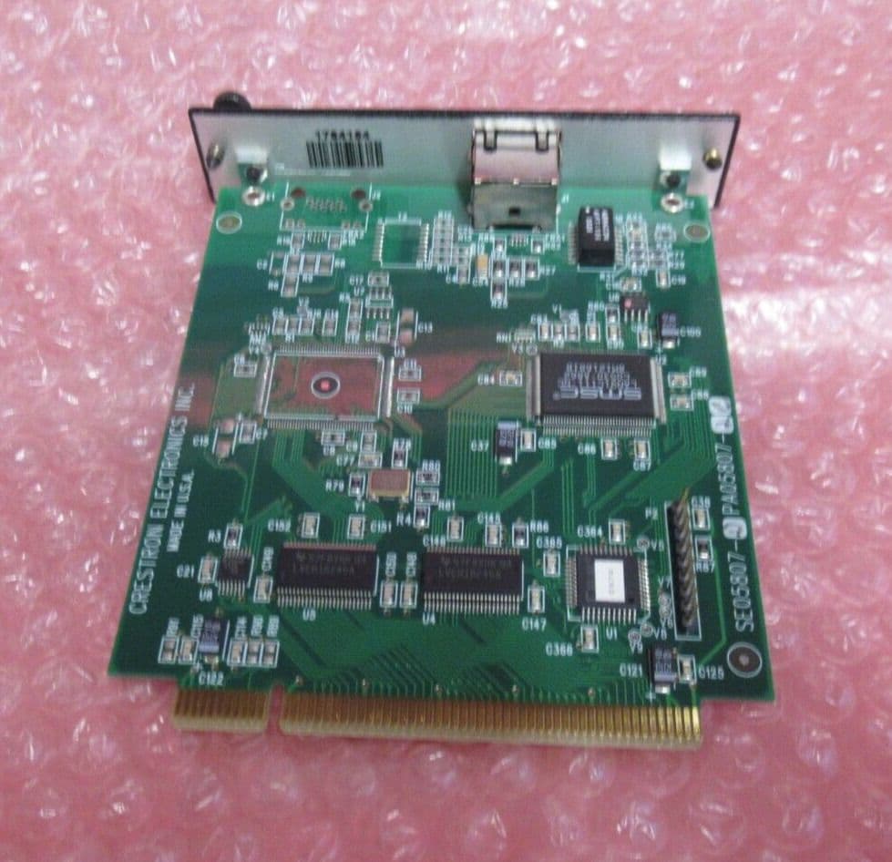 Crestron C2ENET-1 1-Port 2-Series LAN Ethernet Card For Z-Bus Expansion ...