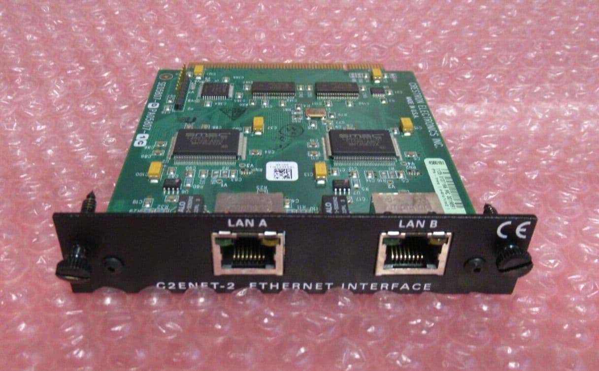 Crestron C2ENET-2 2-Port 2-Series LAN Ethernet Card For Z-Bus Expansion ...