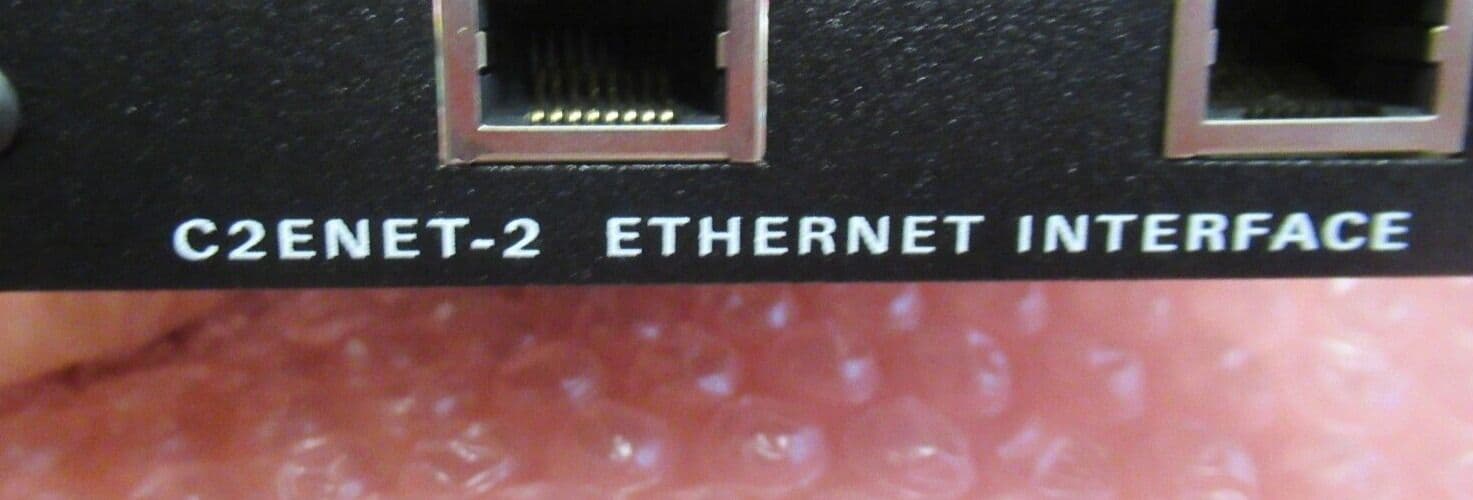Crestron C2ENET-2 2-Port 2-Series LAN Ethernet Card For Z-Bus Expansion ...