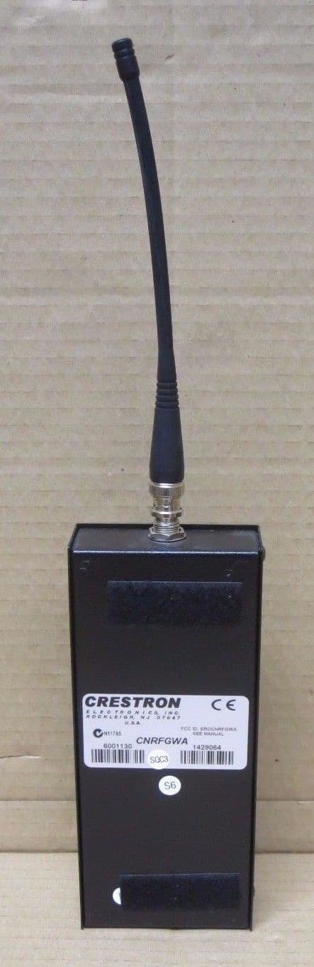 Crestron CNRFGWX 433 92MHz 1-Way RF Gateway Receiver