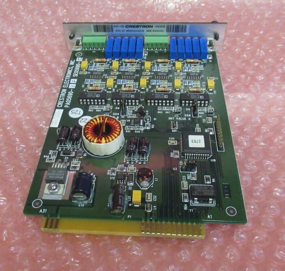 Crestron CNXAO-8 8 Analog Output Card For Y-Bus Expansion Slot