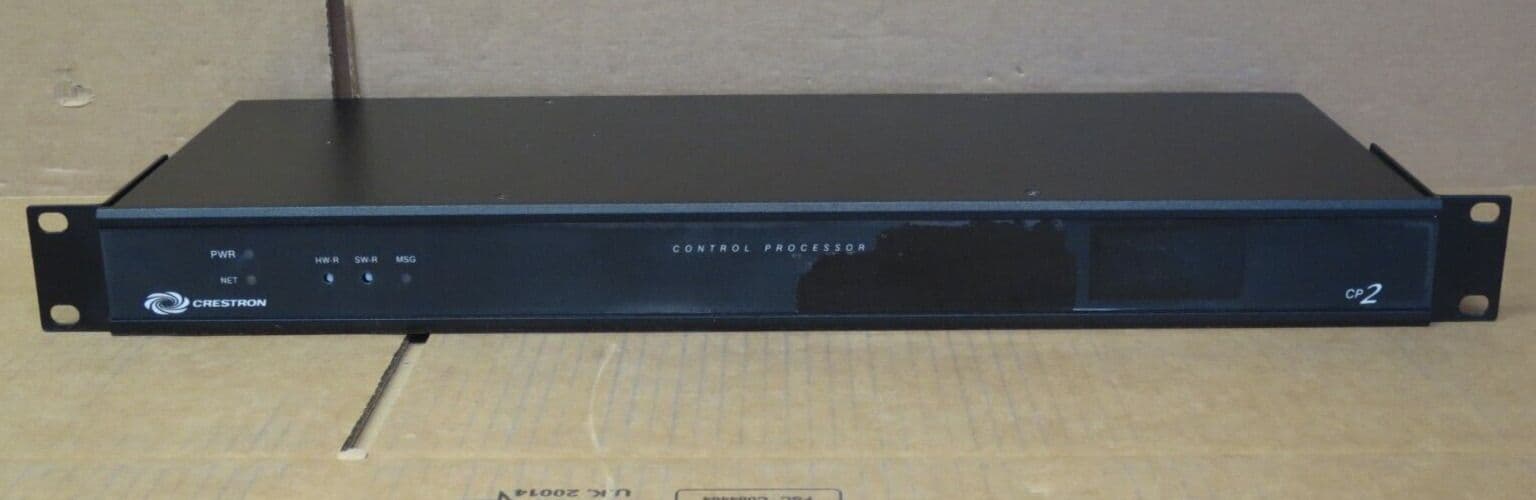 Crestron Cp2 Control Processor Compact Control System 3x Com Port 1u Rack Mount