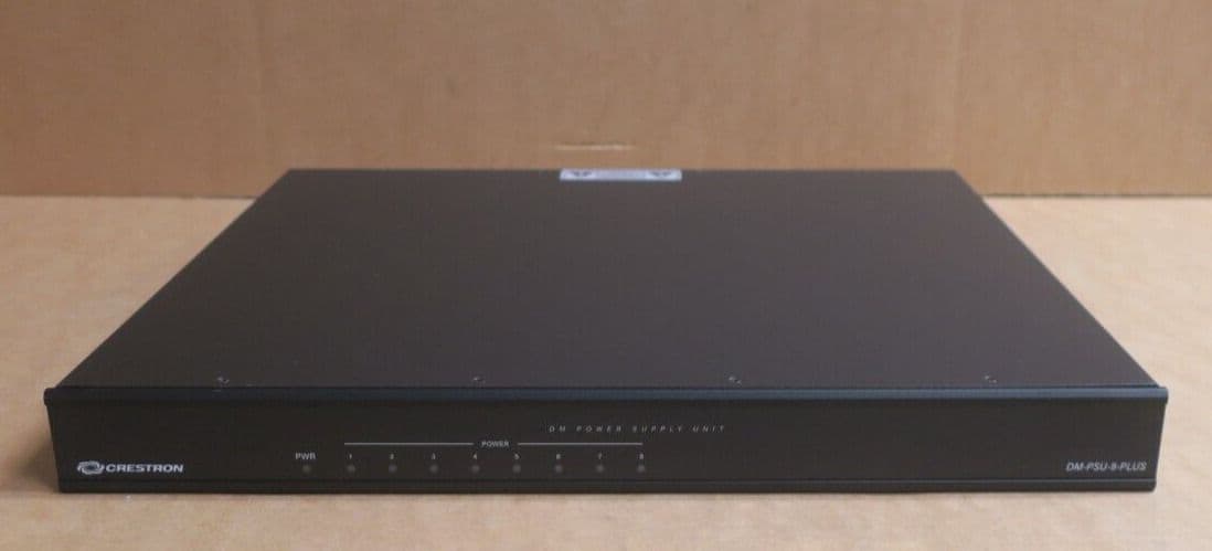 Crestron DM Power Supply 8x RJ45 PoDM Ports DM-PSU-8-PLUS For DM 8G I/O ...