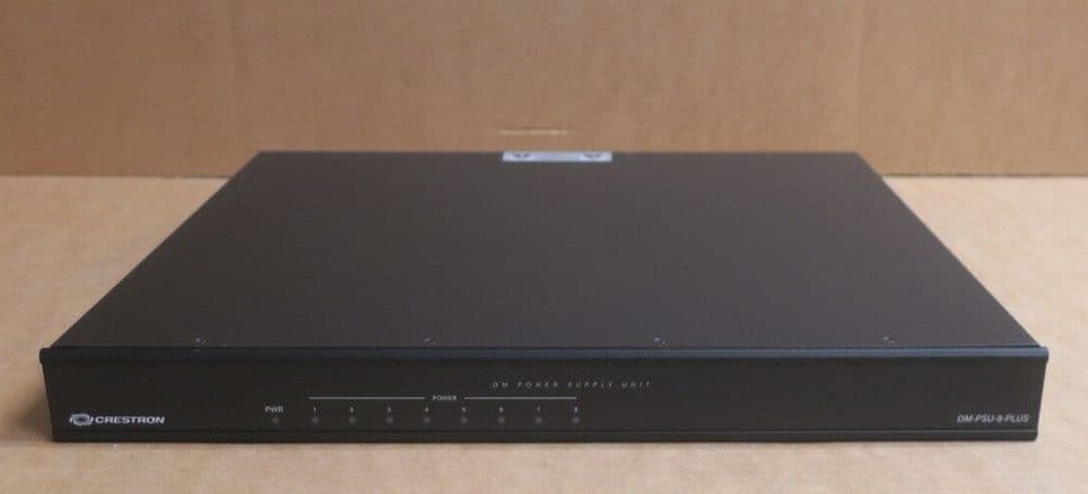 Crestron DM Power Supply 8x RJ45 PoDM Ports DM-PSU-8-PLUS For DM 8G I/O ...