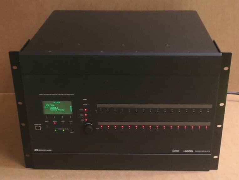 Crestron High Definition DigitalMedia Switcher w/ RPS DM-MD16X16-RPS ...