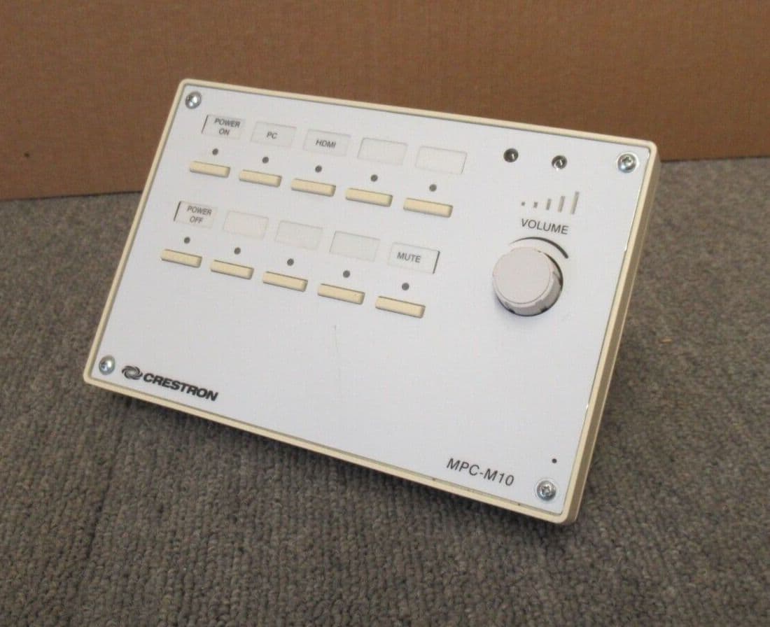 Crestron MPC-M10 Desk Mount Media Presentation Controller White